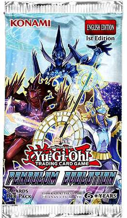 YuGiOh Pendulum Evolution Booster Pack 5 Cards Konami - ToyWiz