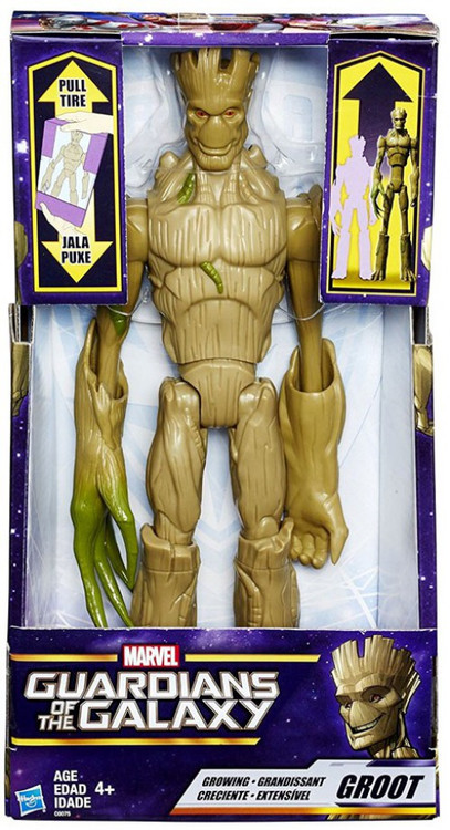 Marvel Guardians of the Galaxy Growing Groot 12 Action Figure Hasbro ...