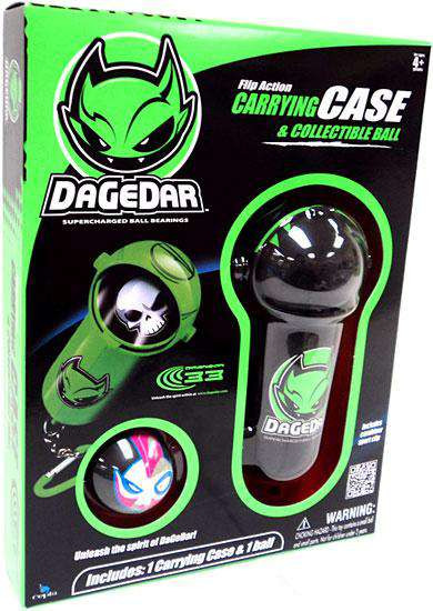 DaGeDar Flip Action Collectible Ball Carrying Case Black - ToyWiz