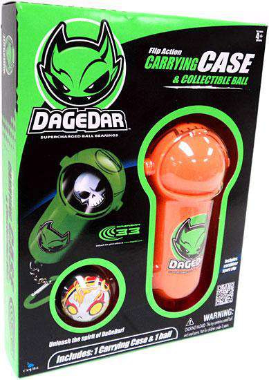 DaGeDar Orange Flip Action Collectible Ball Carrying Case RANDOM Ball ...