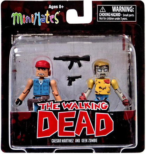 The Walking Dead Minimates Series 5 Caesar Martinez Geek Zombie ...