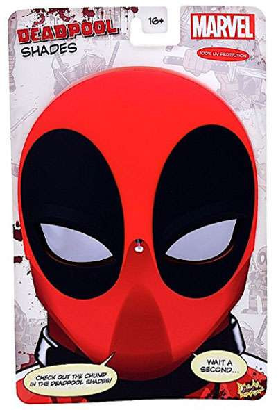 Marvel Deadpool Character Shades Deadpool Sunglasses H2W - ToyWiz