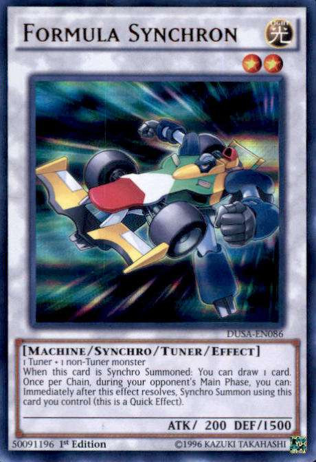 YuGiOh Duelist Saga Single Card Ultra Rare Formula Synchron DUSA-EN086 ...