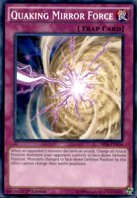 YuGiOh Dinosmashers Fury Structure Deck Single Card Common Quaking ...