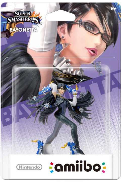 Nintendo Super Smash Bros Amiibo Bayonetta Mini Figure - ToyWiz
