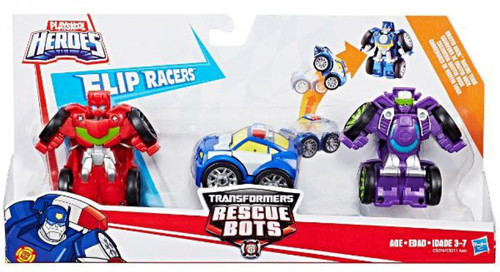 Transformers Playskool Heroes Rescue Bots Griffin Rock Racing Team ...