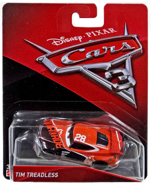 Disney Pixar Cars Cars 3 Tim Treadless 155 Diecast Car Mattel Toys - ToyWiz