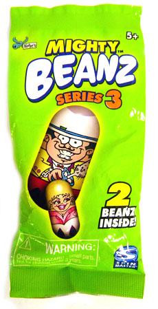 Mighty Beanz Original Series 3 Booster Pack 2 Beanz Spin Master - ToyWiz