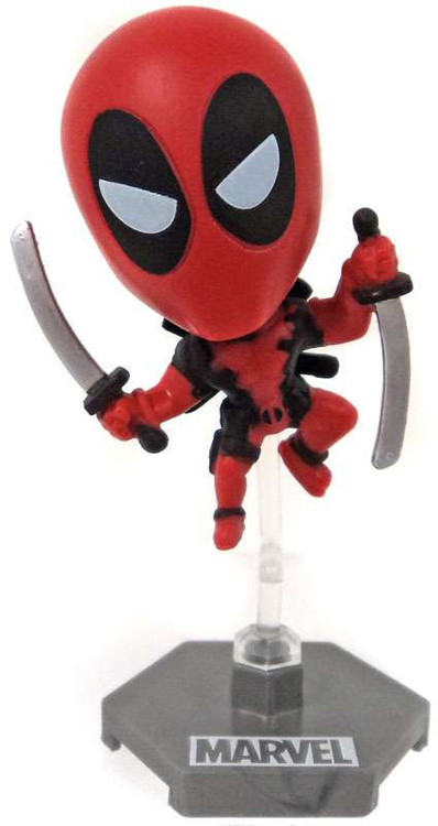 Marvel Deadpool Original Minis Series 1 Deadpool Bobble Head Mini ...