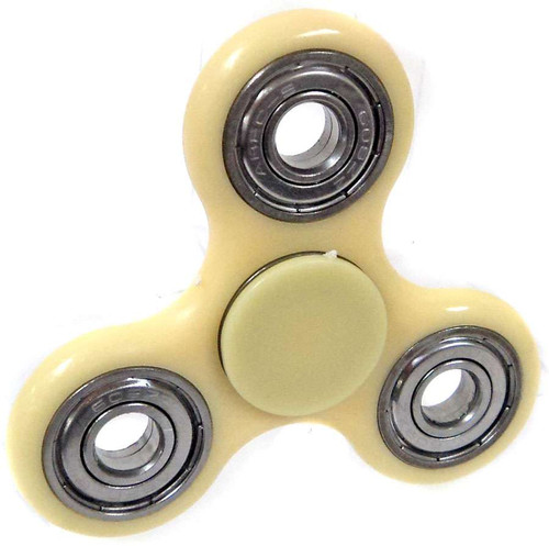 Krazy Spinner Glow in the Dark Yellow Spinner - ToyWiz