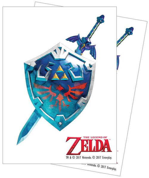 Ultra Pro Card Supplies Legend of Zelda Sword Shield Standard Card ...