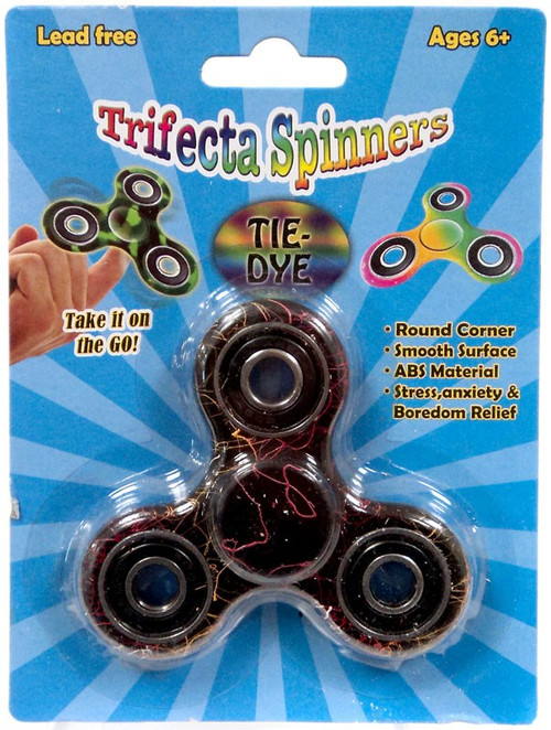 Trifecta Spinners Drizzled Multi-Color Spinner - ToyWiz