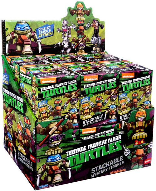 Teenage Mutant Ninja Turtles Series 1 Stackable Figure Mystery Box 12 ...