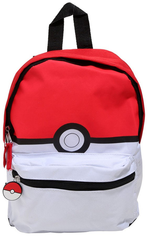 Pokemon Poke Ball Mini Canvas Backpack FAB Starpoint - ToyWiz