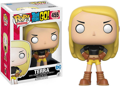 Funko Teen Titans Go POP Television Terra Exclusive Vinyl Figure 455 ...