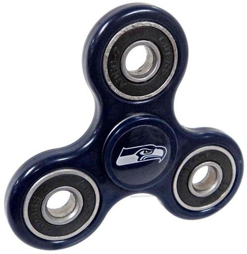 Hand Spinner NFL Three Way Team Spinners Seattle Seahawks Spinner ...