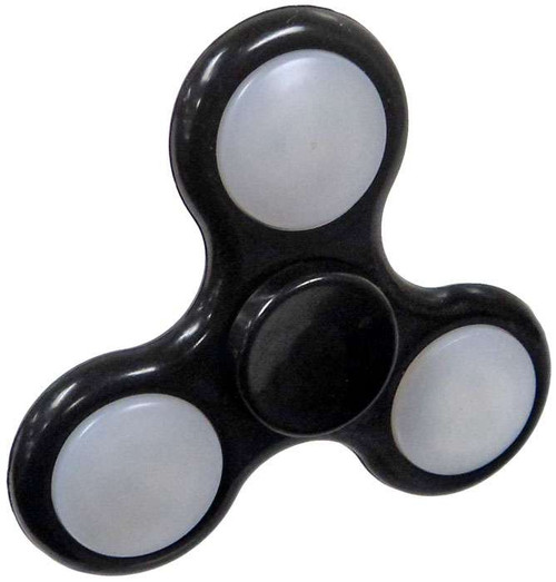 Hand Spinner Flashing Black Spinner Light-Up - ToyWiz