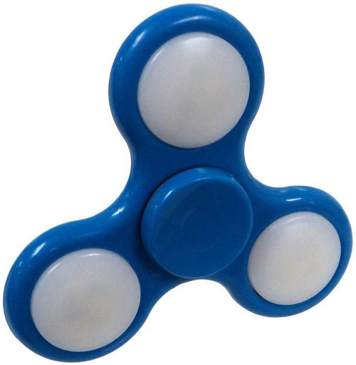 Hand Spinner Flashing Blue Spinner Light-Up - ToyWiz