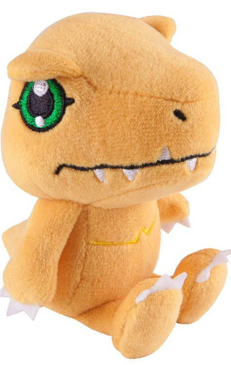 Digimon Agumon Mini Plush Loose Zag Toys - ToyWiz