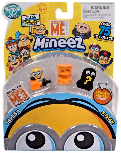 Despicable Me Minions Mineez Series 1 Cheez Head Leaf Blower Minion ...