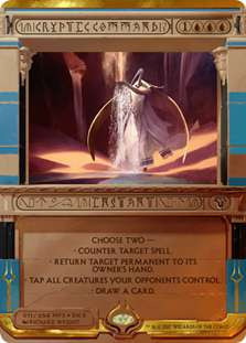 Magic The Gathering Masterpiece Single Card Cryptic Command 11 Amonkhet ...