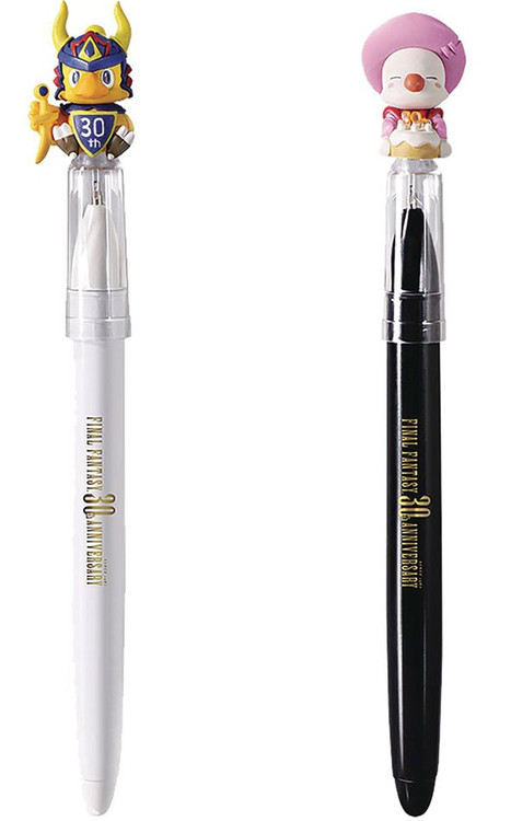 Final Fantasy 30th Anniversay Chocobo Moogle Pen Set Square Enix - ToyWiz