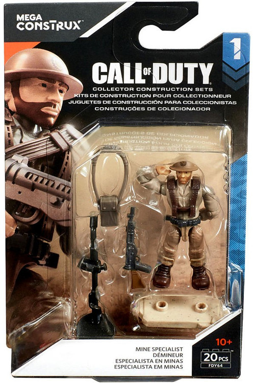 Call of Duty Specialists Series 1 Mine Specialist Mini Figure Mega ...