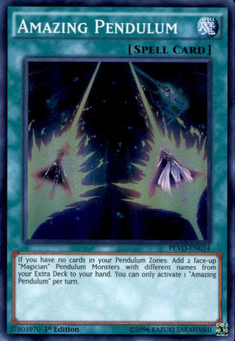 YuGiOh Trading Card Game Pendulum Evolution Single Card Super Rare ...