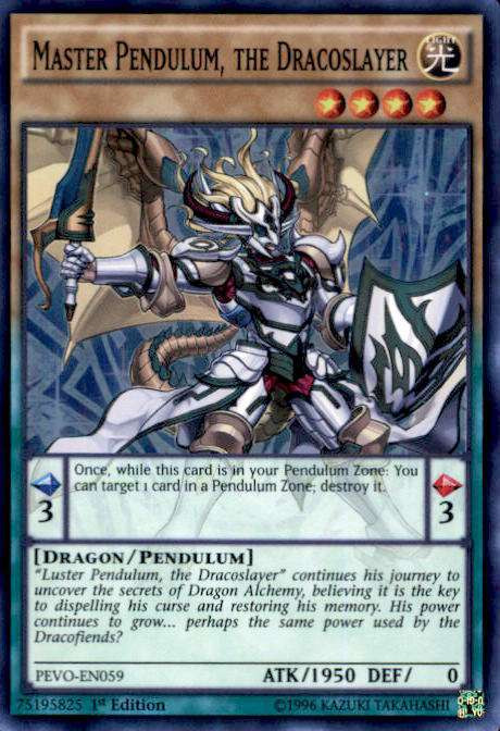 YuGiOh Trading Card Game Pendulum Evolution Single Card Super Rare Master Pendulum, the ...