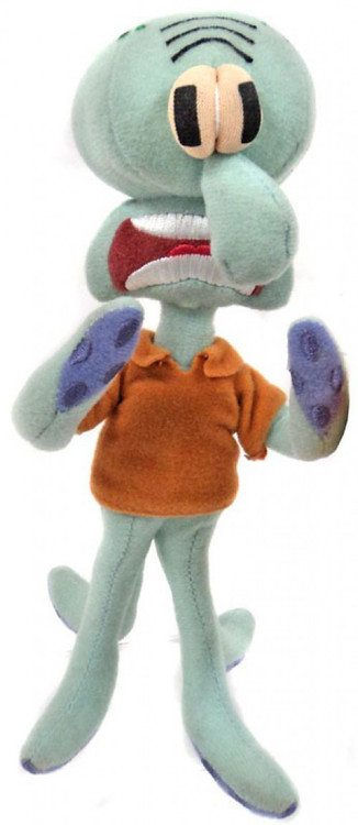 Spongebob Squarepants Poseable Squidward Plush Sababa Toys - ToyWiz