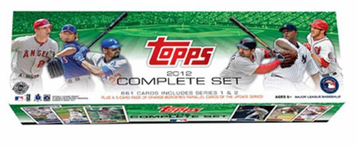MLB Topps 2012 Series 1 2 Baseball Trading Card HOBBY Set 661 Cards ...