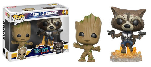 Funko Marvel Guardians of the Galaxy Vol. 2 POP Marvel Groot Rocket ...