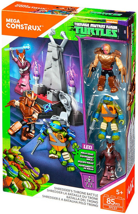 Mega Construx Teenage Mutant Ninja Turtles Animation Shredders Throne ...
