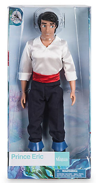 Disney The Little Mermaid Prince Eric Exclusive 11.5 Doll - ToyWiz