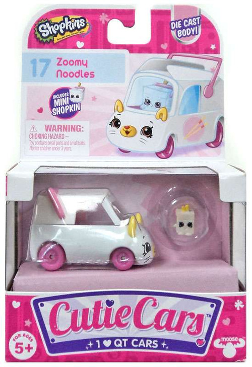 Shopkins Cutie Cars Zoomy Noodles Figure Pack 17 Moose Toys - ToyWiz