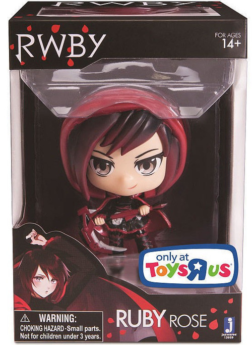 RWBY Ruby Rose Exclusive 3 Vinyl Figure Jazwares - ToyWiz