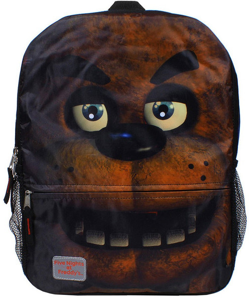 Five Nights at Freddys Gusset Print Freddy Backpack Accessory ...