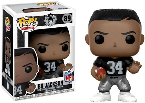 Funko NFL Oakland Raiders POP Football Bo Jackson Vinyl Figure 89 ... Funko NFL Oakland Raiders POP Football Bo Jackson Vinyl Figure 89 ...