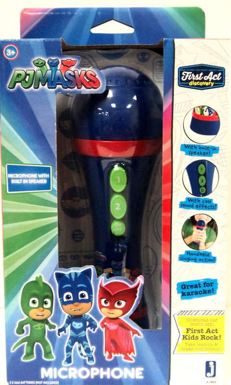 Disney Junior PJ Masks Microphone With Built In Speaker Jazwares - ToyWiz
