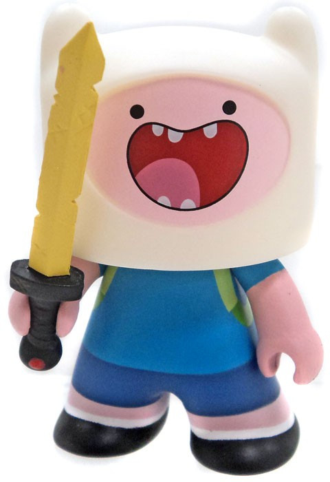 Cartoon Network Adventure Time Finn 220 Vinyl Mini Figure Loose Titans ...