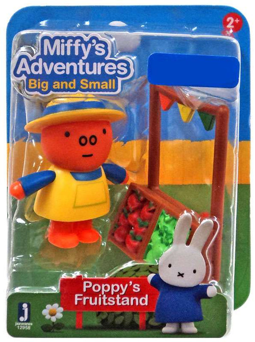 Miffys Adventures Big Small Poppys Fruitstand Exclusive Figure Jazwares ...