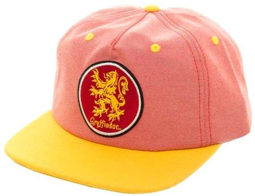 Harry Potter Gryffindor Snapback Cap Apparel Pink Bioworld - ToyWiz