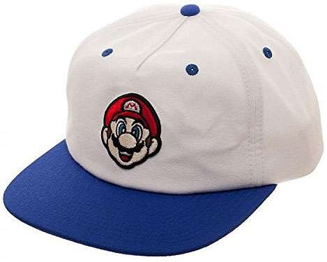 Super Mario Super Mario Oxford Snapback Cap Bioworld - ToyWiz