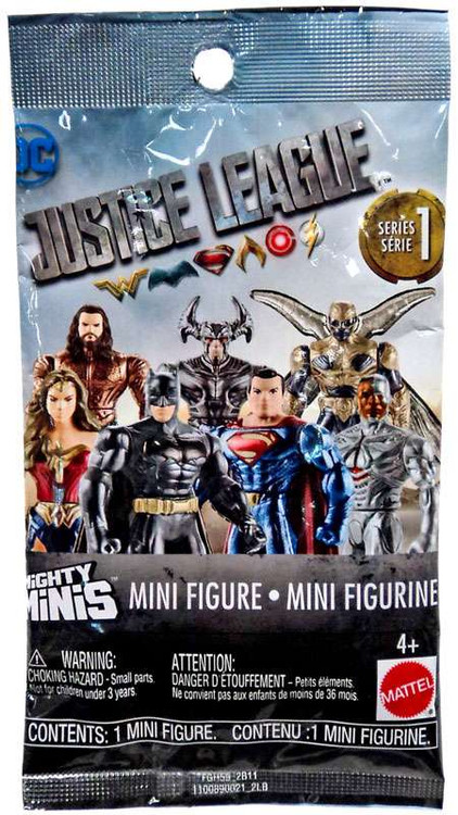 DC Justice League Movie Mighty Minis Series 1 Mystery Pack 1 RANDOM ...