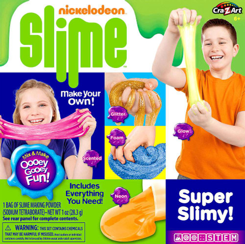 Nickelodeon Slime Super Slimy Kit Version 2 Cra-Z-Art - ToyWiz