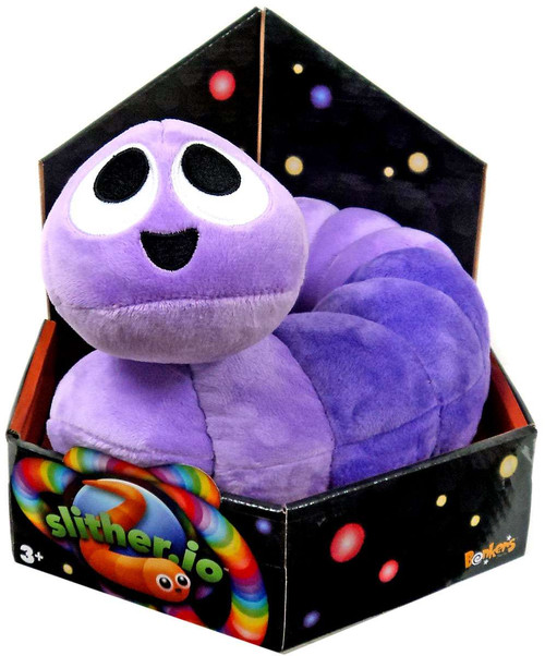 Slither.io Purple 24 Plush Bonkers Toy Co. - ToyWiz
