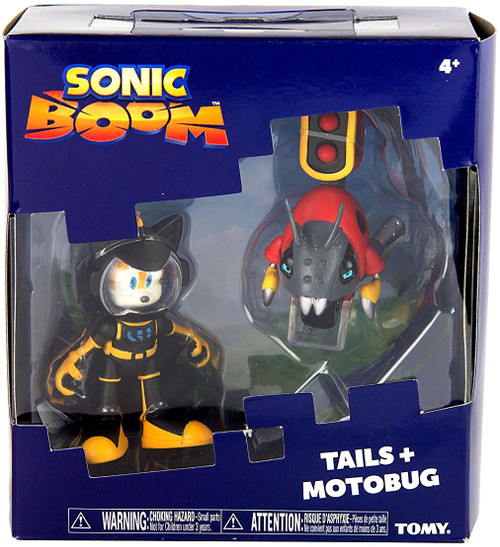 Sonic The Hedgehog Sonic Boom Tails Motobug 3 Action Figure 2-Pack TOMY ...