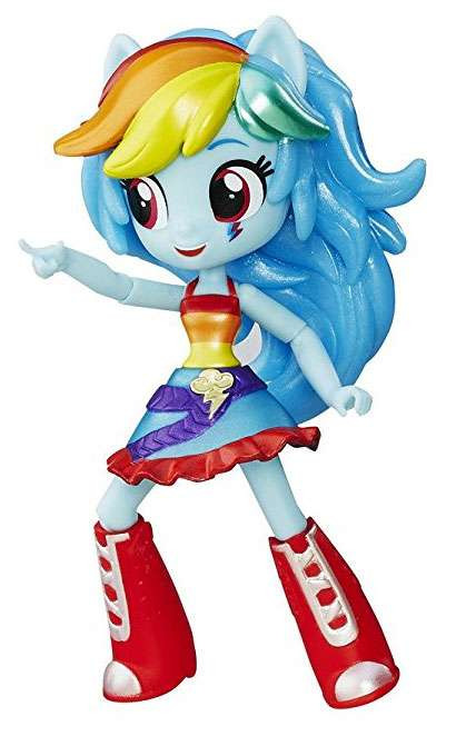My Little Pony Equestria Girls Minis Rainbow Dash Figure 6 Pack Loose School Dance Collection Hasbro Toys ToyWiz
