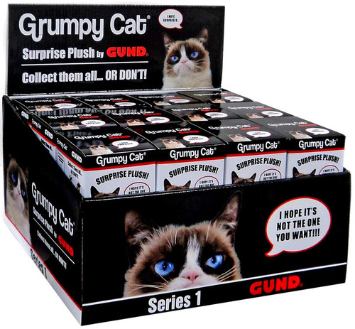 Grumpy Cat Series 1 Grumpy Cat Mystery Box 24 Packs Gund - ToyWiz