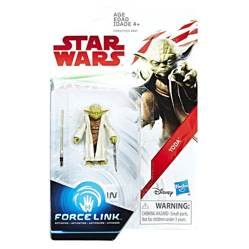 Star Wars Revenge of the Sith Force Link Teal Series Wave 2 SWU Yoda ...